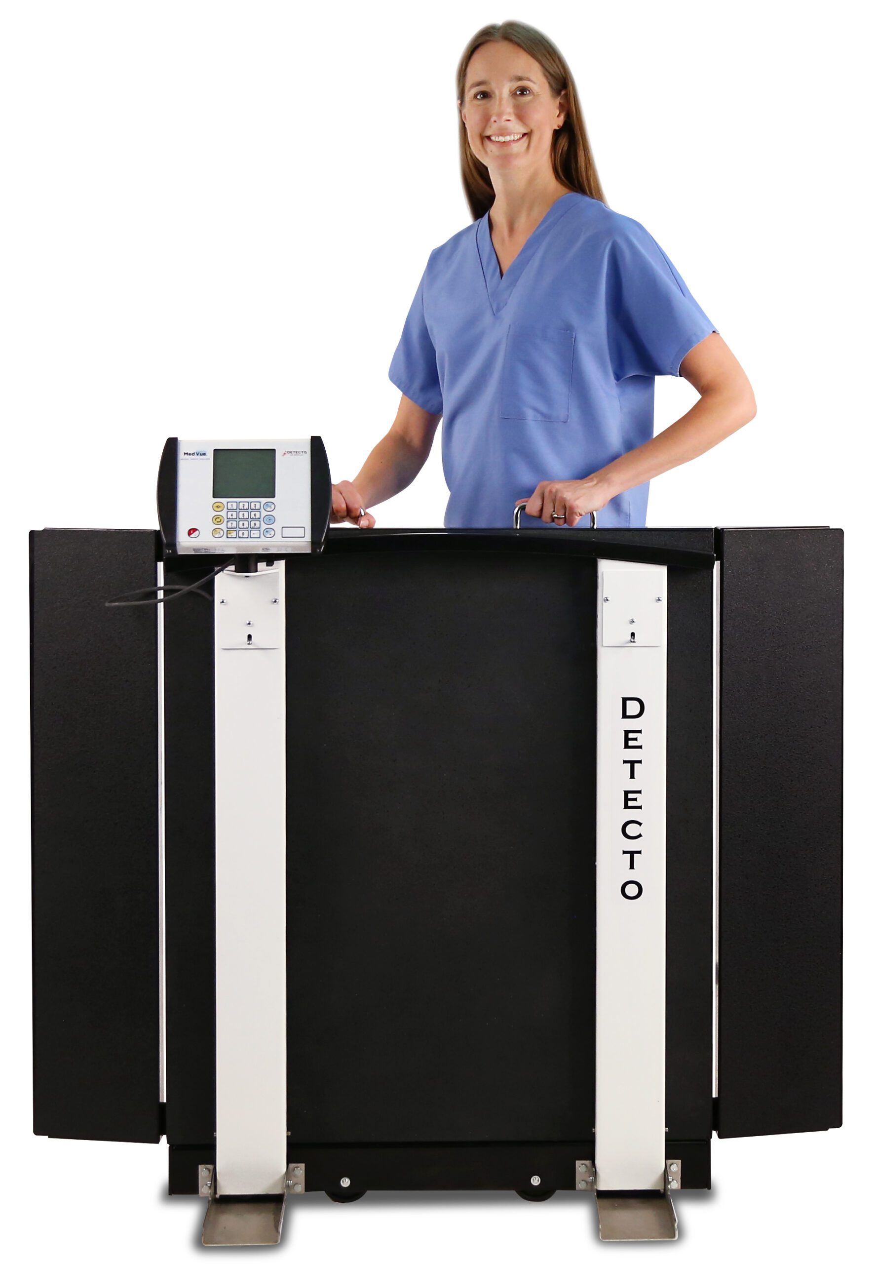 Detecto 6560 Wheelchair Handrail Scale - Medical Scales